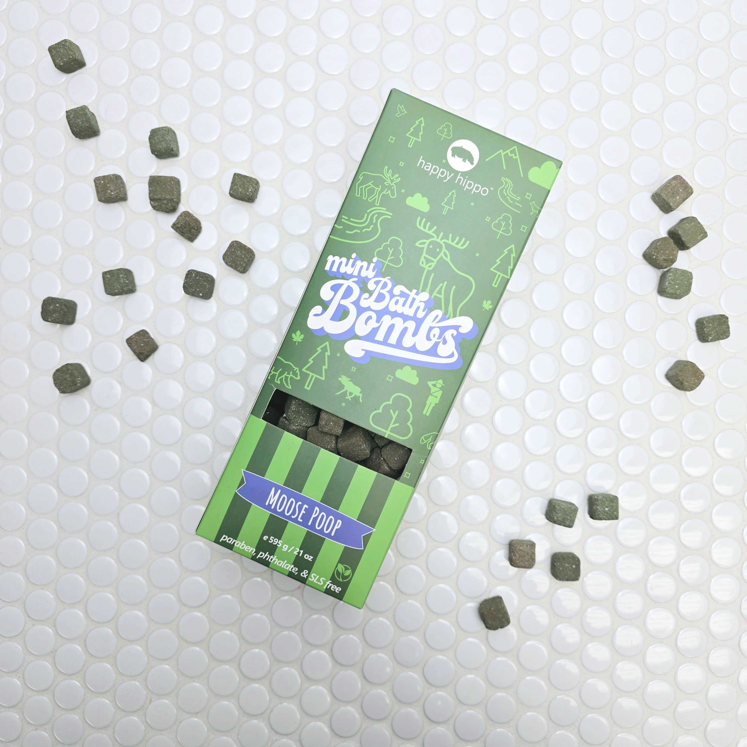 Moose Poop Mini Bath Bombs – Happy Hippo Bath Co