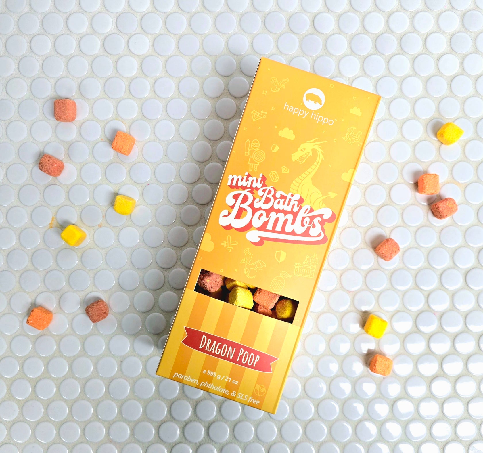 Dragon Poop Mini Bath Bombs – Happy Hippo Bath Co