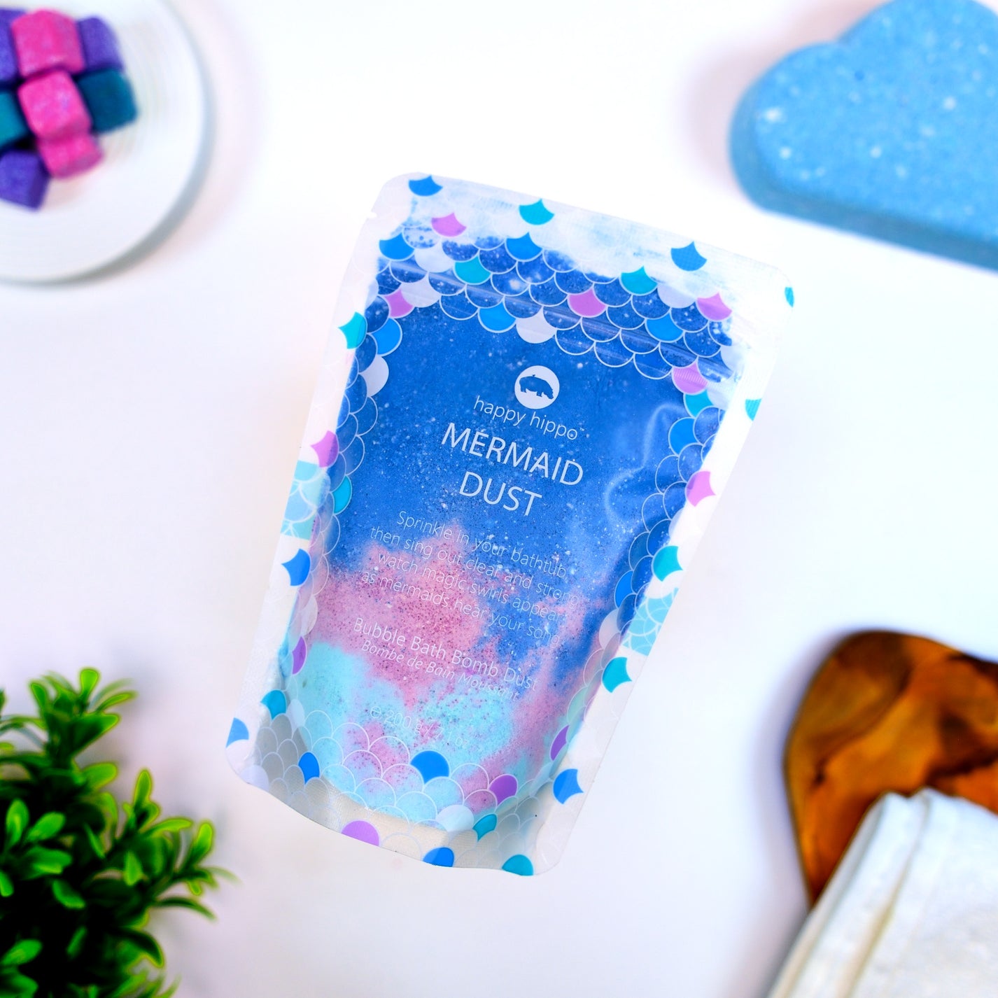 Mermaid Dust - Bubble Bath Bomb Dust – Happy Hippo Bath Co