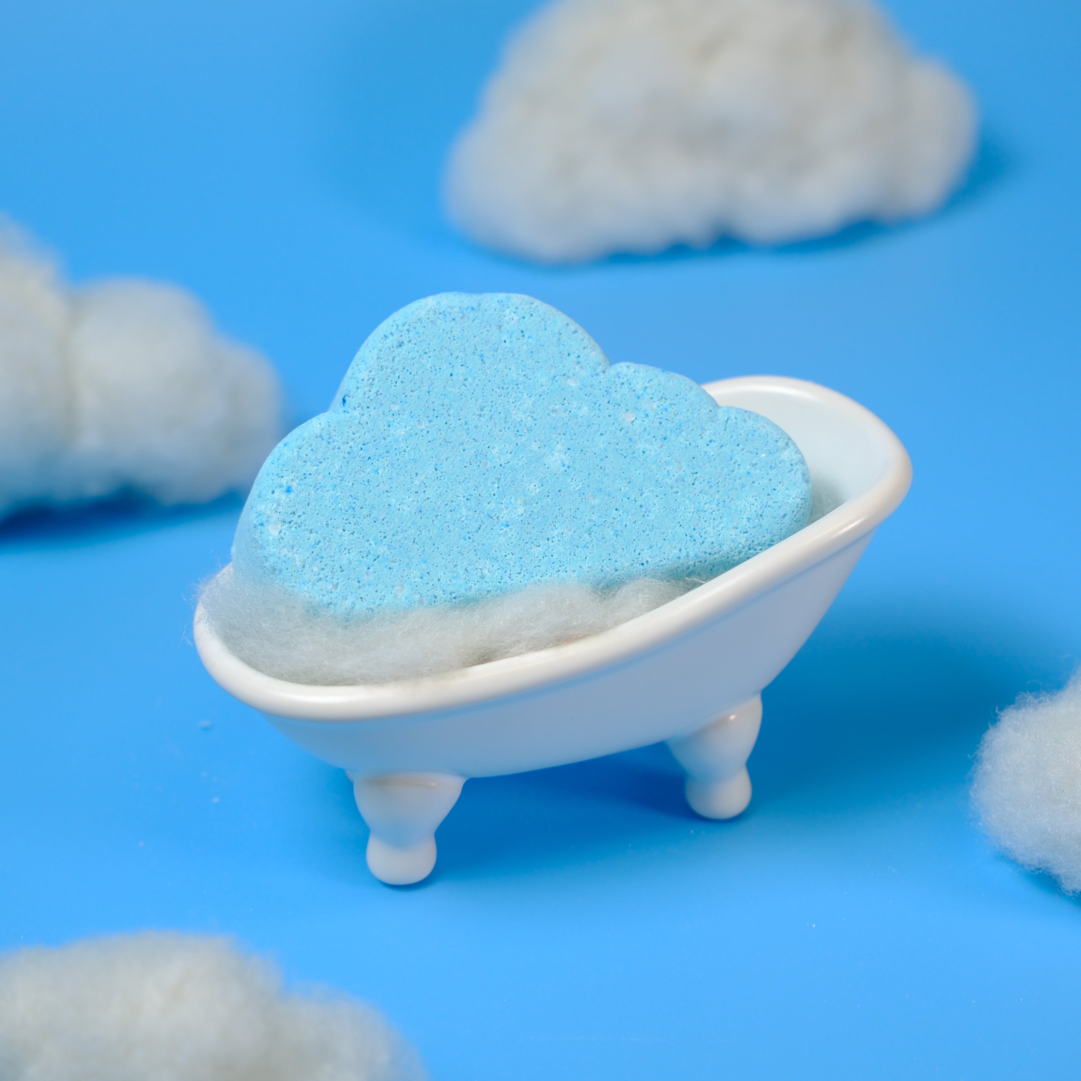 The Cloud - Bath Bomb – Happy Hippo Bath Co