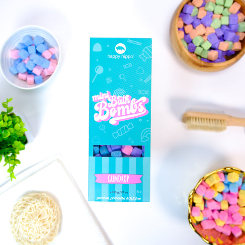 Gumdrop Mini Bath Bombs – Happy Hippo Bath Co